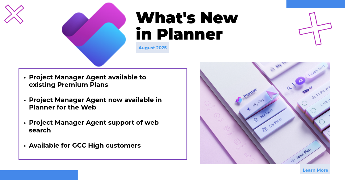 What's New in Microsoft Planner - August 2025 - MPP